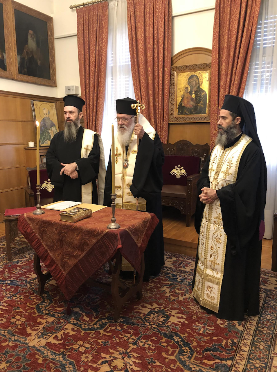 Τελετή Διαβεβαίωσης του νέου Ιεροκήρυκα του Καθεδρικού Ι. Ναού Αθηνών ...