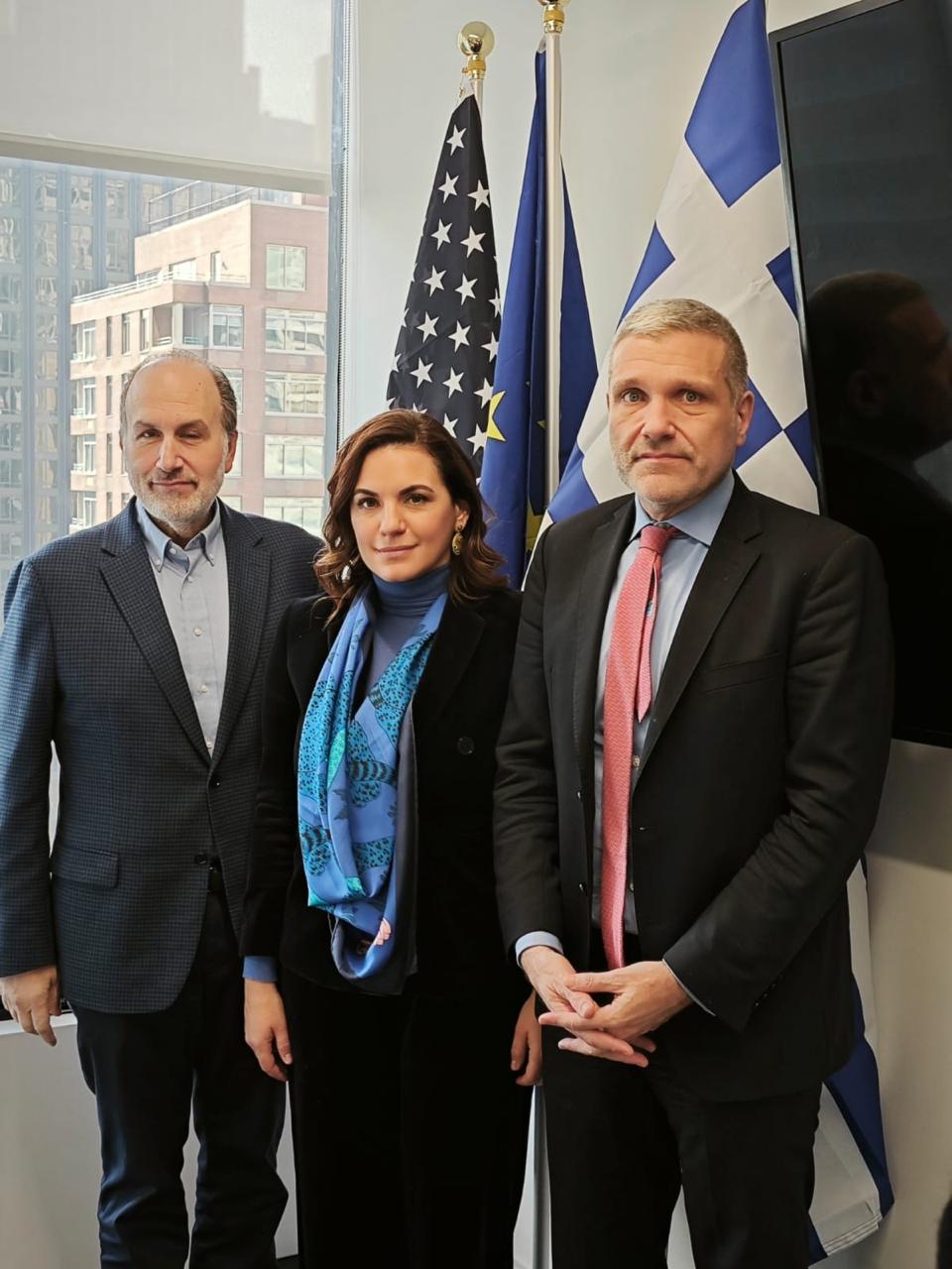 Η επίσκεψη της Όλγας Κεφαλογιάννη στη Νέα Υόρκη | XΤΥΠΟΣ online