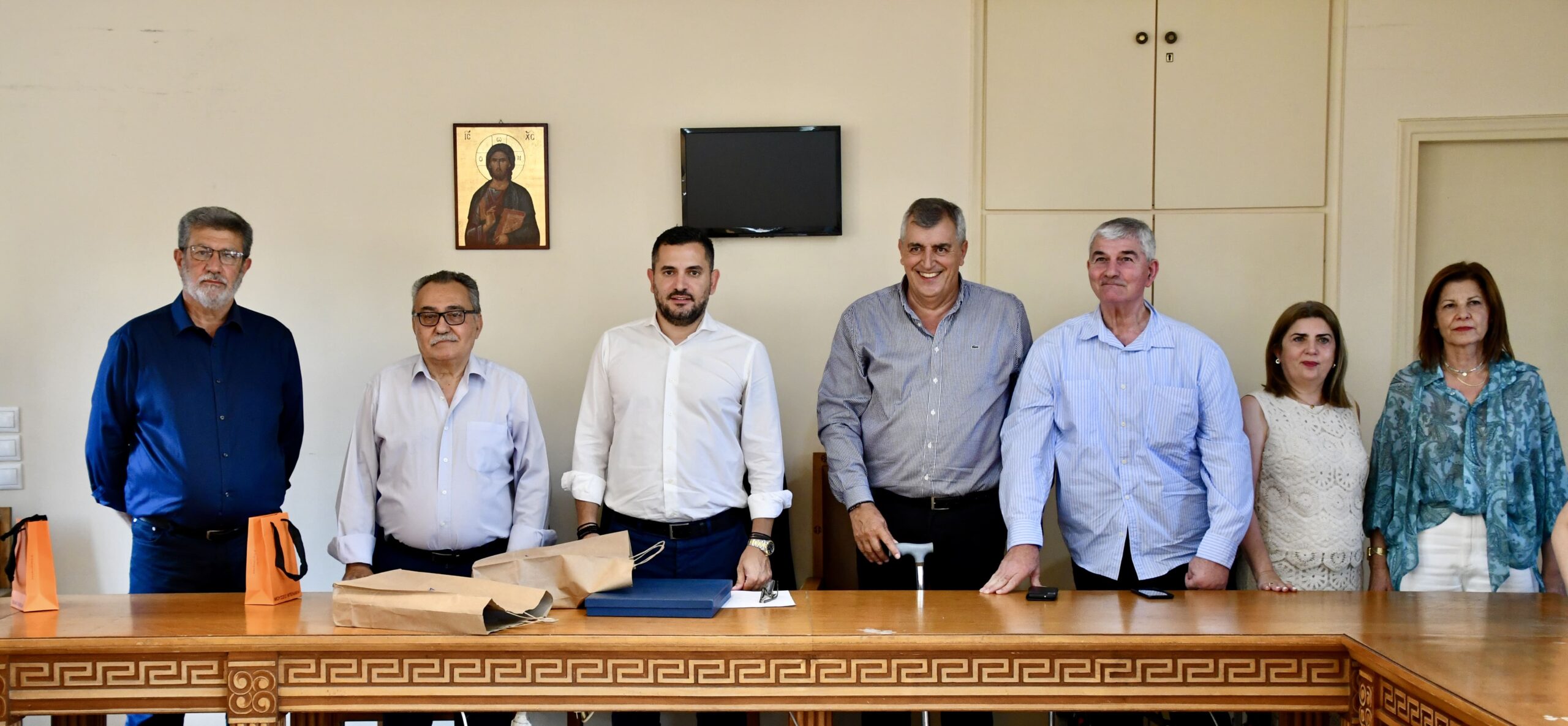 Επίσκεψη του Δήμου Λύσης Κύπρου στον Δήμο Αγίων Αναργύρων-Καματερού ...