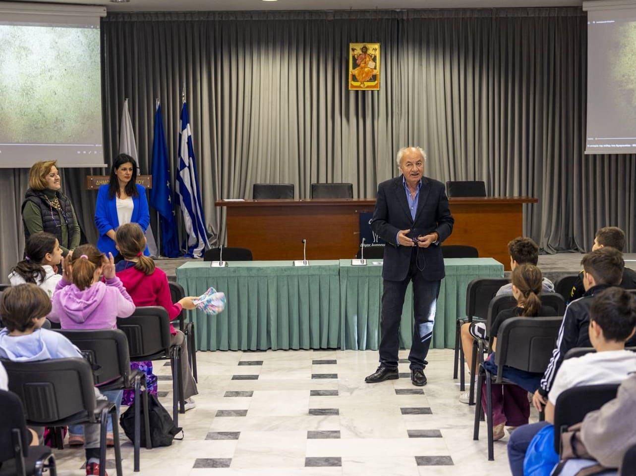 Δήμος Αμαρουσίου: Εκπαιδευτική επίσκεψη του 3ου Δημοτικού Σχολείου στο ...
